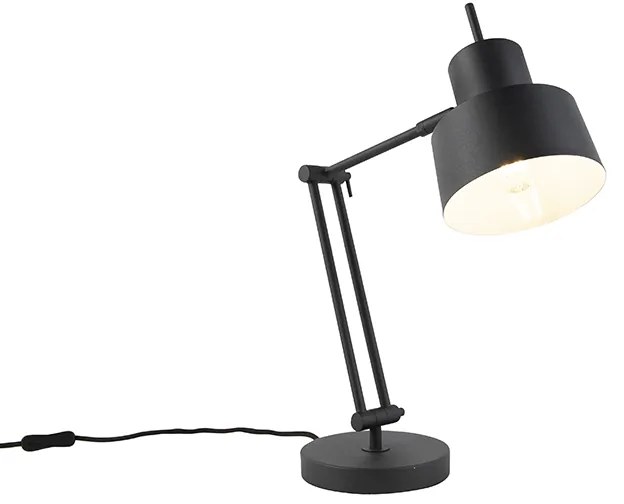 Retro stolní lampa černá - Chappie