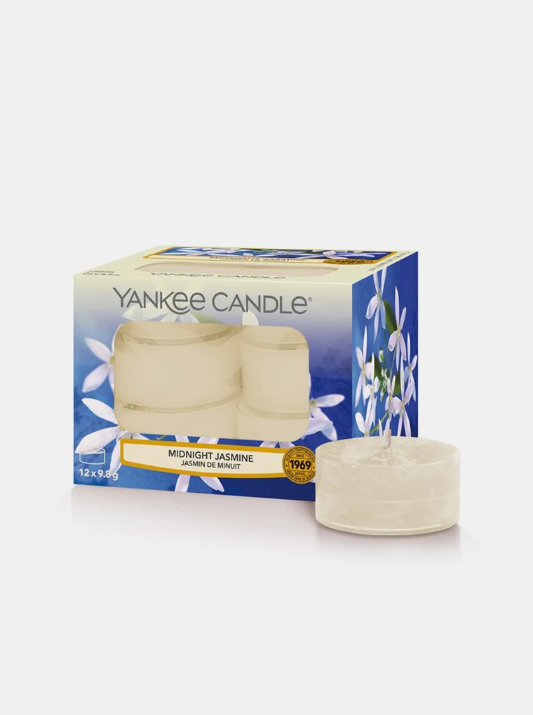 Yankee Candle vonné čajové svíčky Midnight Jasmine