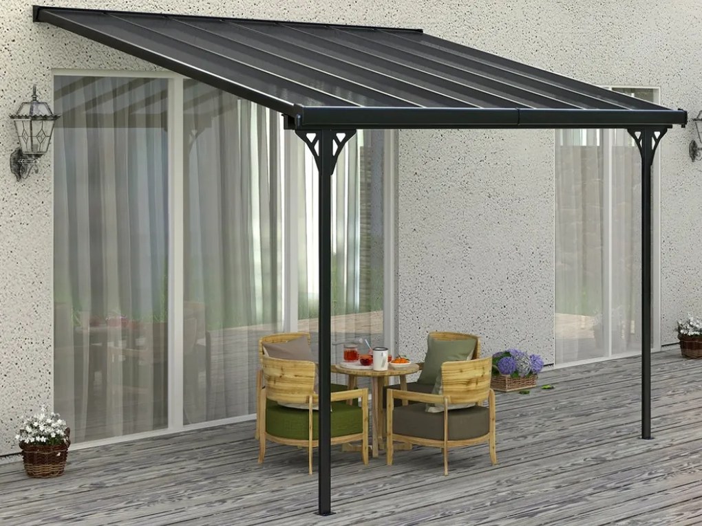 ROJAPLAST Pergola - BRUCE F, více variant na výběr Barva: čirá