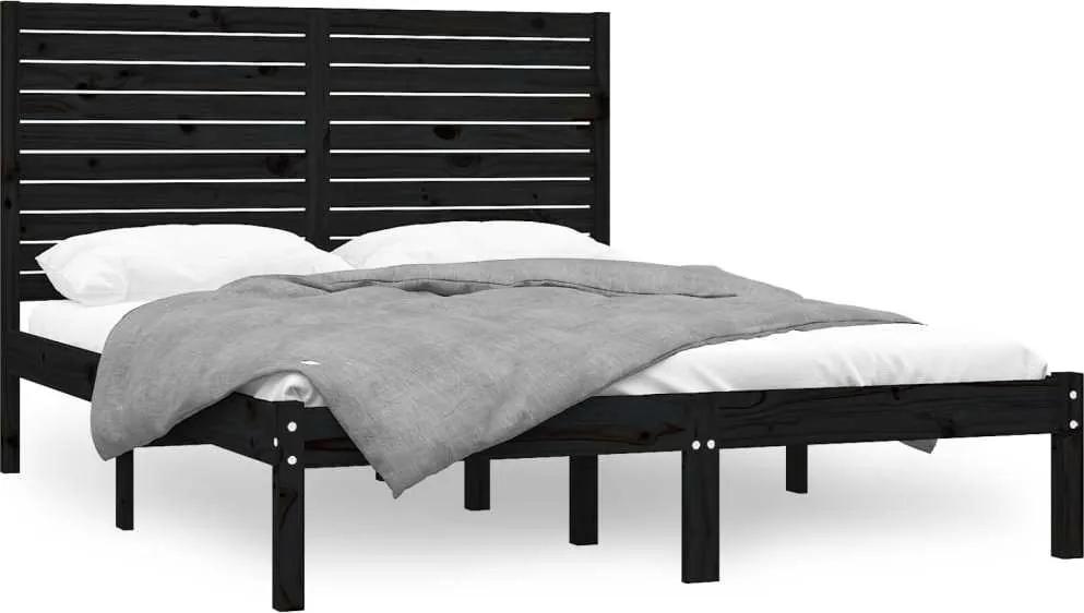 vidaXL Rám postele masivní dřevo 120 x 200 cm [3104607] Barva: Přírodní