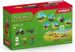 Schleich Traktor s přívěsem / od 3 let