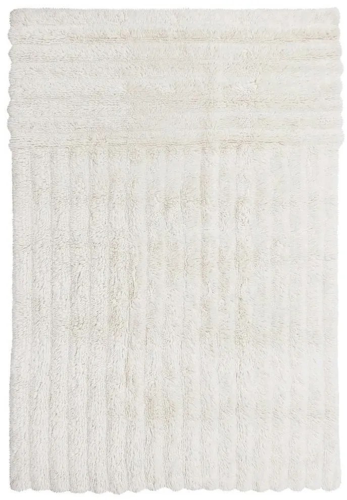 Lorena Canals, Vlněný koberec Dunes - Sheep White, 80x140, bílá, ložnice
