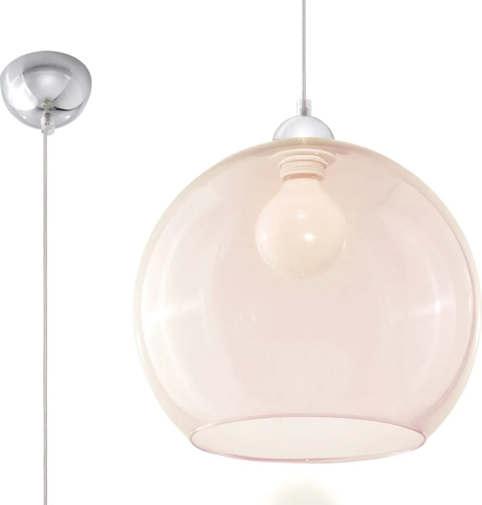 Sollux Lighting Závěsné svítidlo BALL champagne