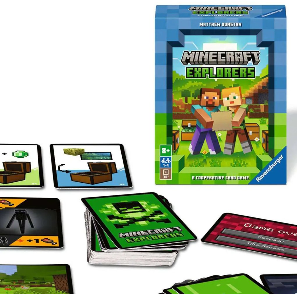 RAVENSBURGER HRA Minecraft Explorers karetní *SPOLEČENSKÉ HRY* 2422586
