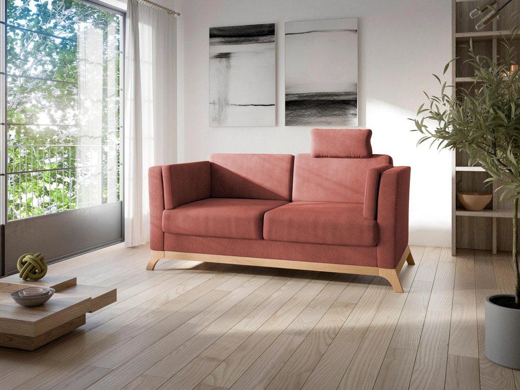XXXLutz 2,5SEDÁK, textil, třešňová červená Sit & More - Pohovky - 000144022301