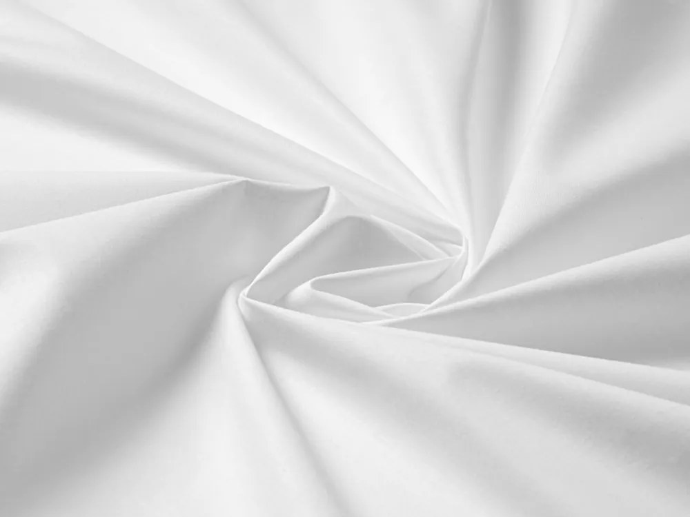 Biante Bavlněný běhoun na stůl Moni MO-042 Bílý 35x160 cm