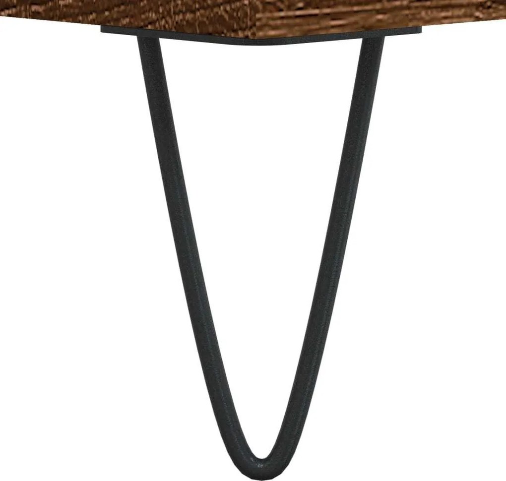 vidaXL Noční stolek 40 x 40 x 50 cm kompozitní dřevo [827562] Barva: Bílá
