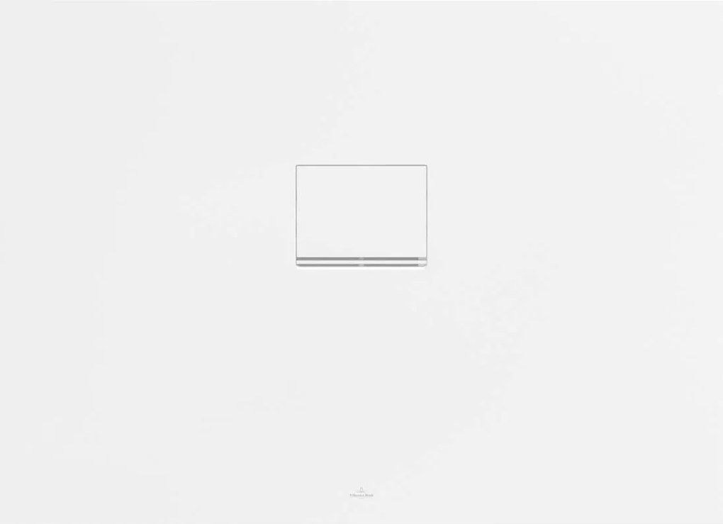 Villeroy & Boch Squaro Infinity - Sprchová vanička, 110x80 cm, Stone White UDQ1180SQI2IV-RW