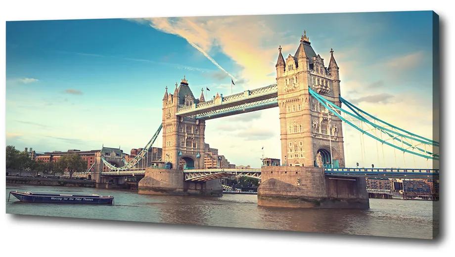 Wallmuralia Foto obraz na plátně Tower bridge Londýn 125x50 cm