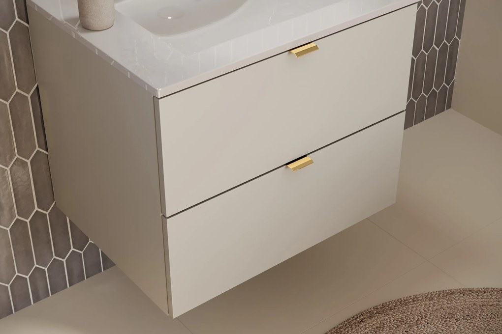 Comad Koupelnová skříňka pod umyvadlo Dalia Cashmere 60 kašmír mat