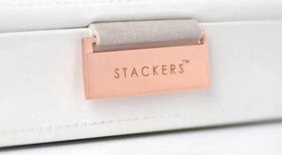 Krabička na šperky Stackers s poklicí edice Rose Gold classic