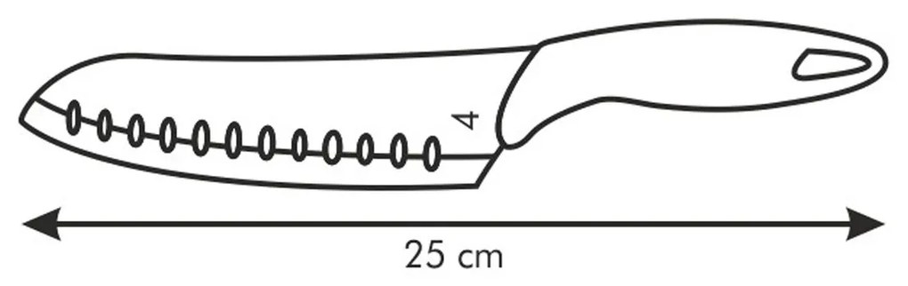 TESCOMA Japonský nůž PRESTO SANTOKU 15 cm