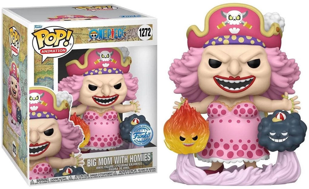 Figurka funko pop! one piece big mom with homies 1272
