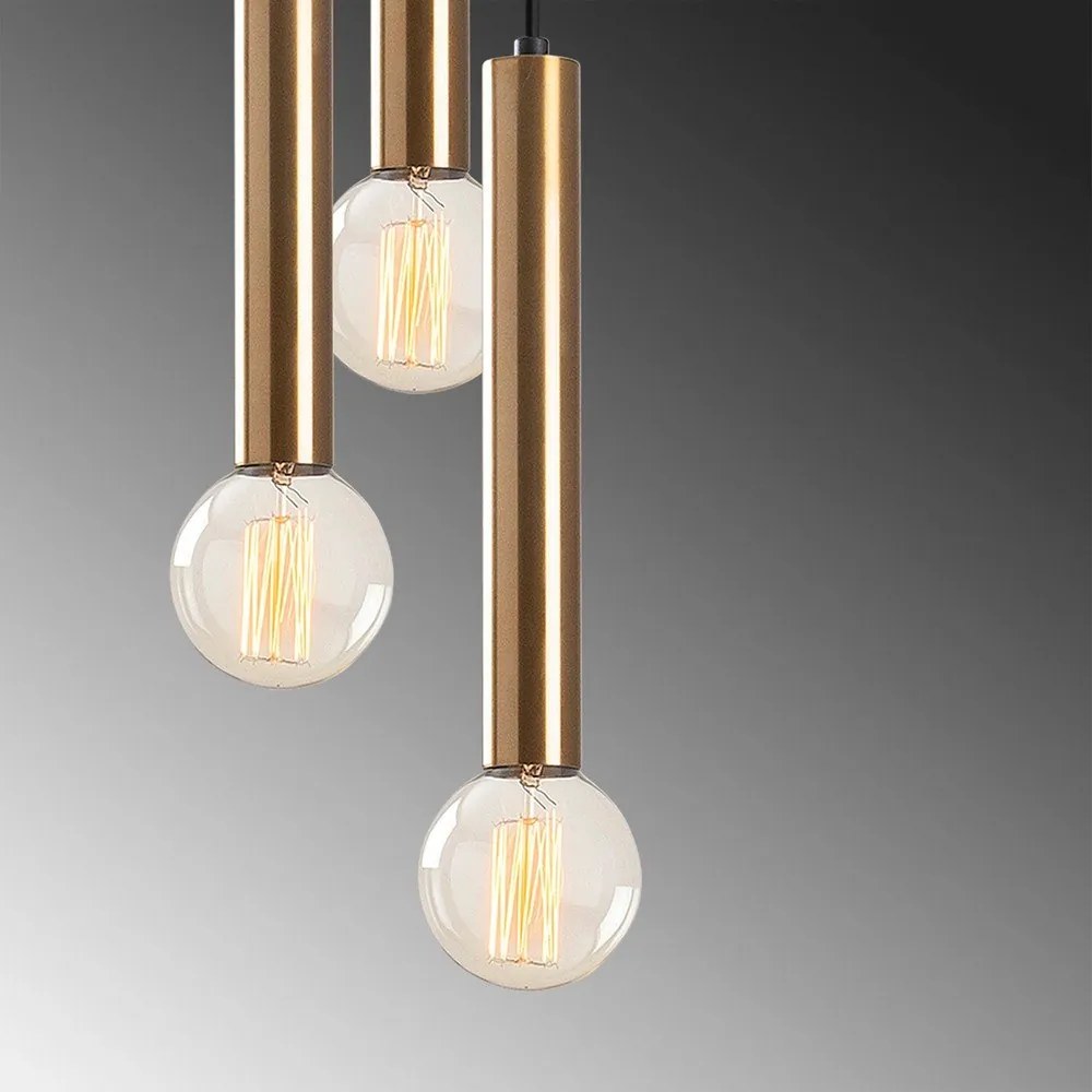 Závěsné svítidlo ve zlaté barvě ø 22 cm Tempo – Opviq lights