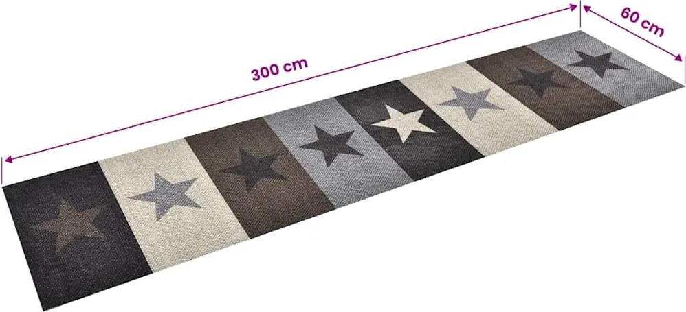 Kuchyňský koberec pratelný Hvězdy 60 x 300 cm 315963