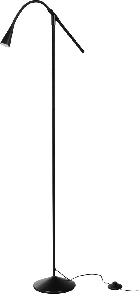 Livarno® Stojací LED lampa Freya (Stojací lampa Led, černá)
