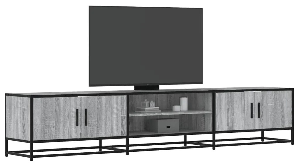 TV skříňka šedá sonoma 210 x 35 x 41 cm kompozitní dřevo 3300783