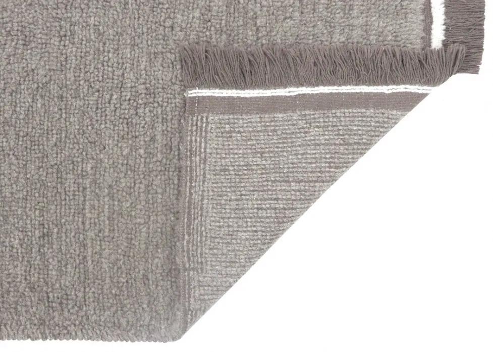 Lorena Canals koberce Vlněný koberec Steppe - Sheep Grey - 120x170 cm
