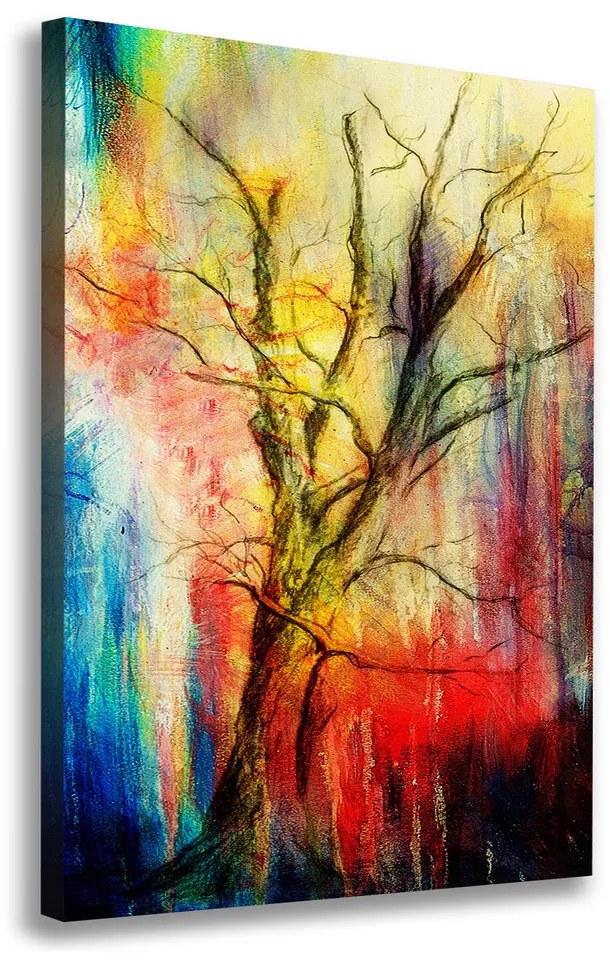 Wallmuralia Foto obraz na plátně Abstraktní strom 70x100 cm