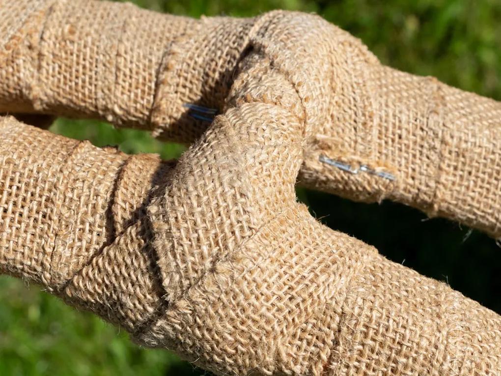 Benlemi Přírodní závěsné křeslo ELIS ručně pletené z vrbového proutí Zvolte barvu: Krémová