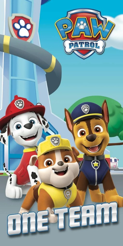 Dětská osuška jerry fabrics paw patrol pp201 70x140 cm