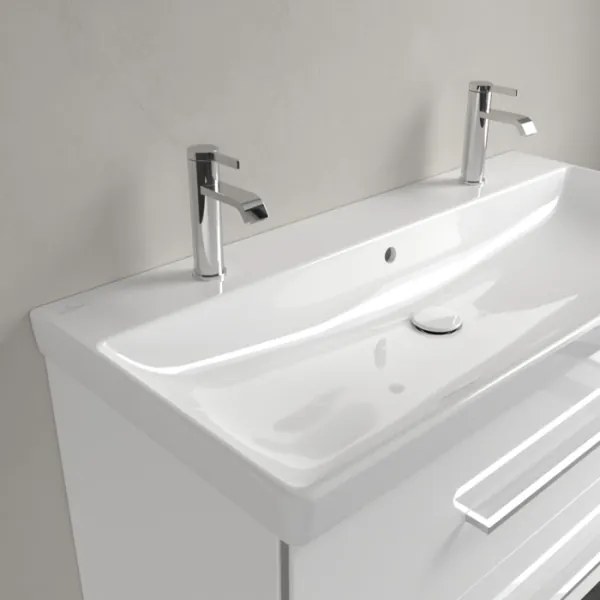 Villeroy & Boch 4156A401 - Závěsné umyvadlo AVENTO 100x47 cm keramika/bílá