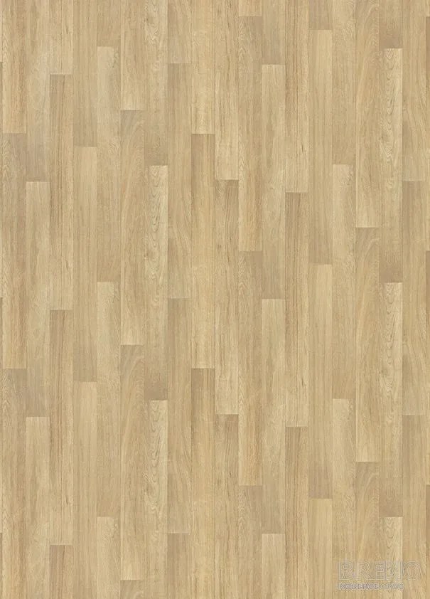 Breno PVC POLARIS Natural Oak 226M – světlé dřevo, šíře 300 cm