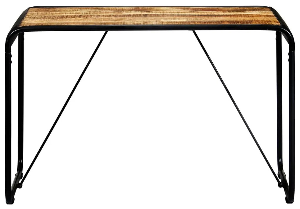 247868 vidaXL Jídelní stůl 118 x 60 x 76 cm masivní hrubé mangovníkové dřevo