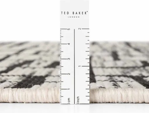 Koberec Ted Baker Haringey Crouch černý / bílý kruh