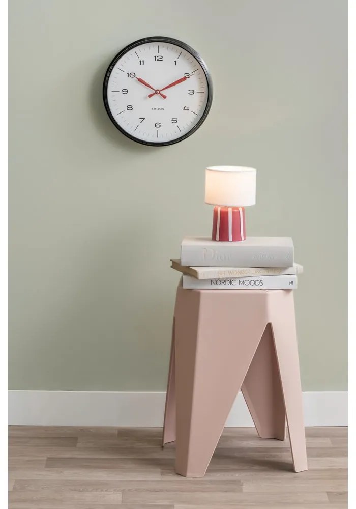 Červená kovová LED stolní lampa (výška 20 cm) Verano LED – Leitmotiv
