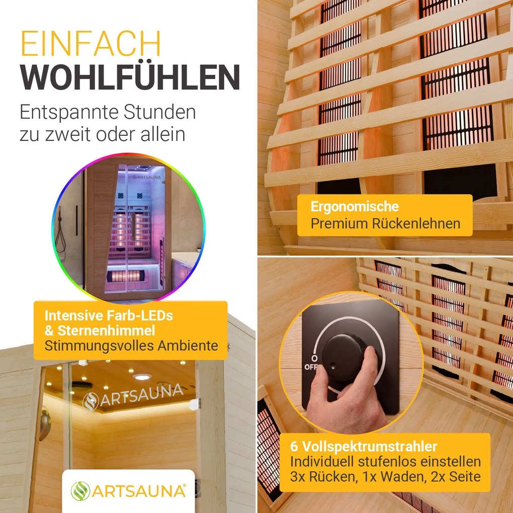 Artsauna Infrasauna Bergen 115
