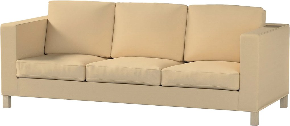 Potah na pohovku IKEA Karlanda 3-místná nerozkládací, krátký barva béžová