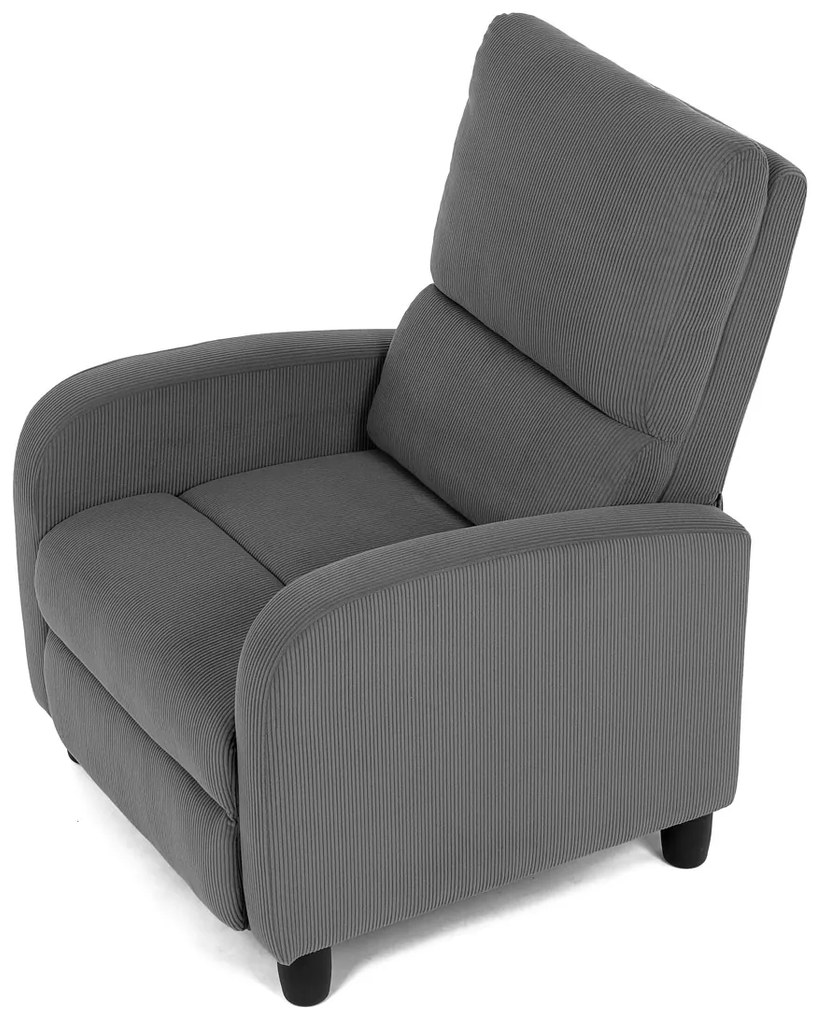 Relaxační, polohovací křeslo Autronic TV-4011 GREY2, šedá