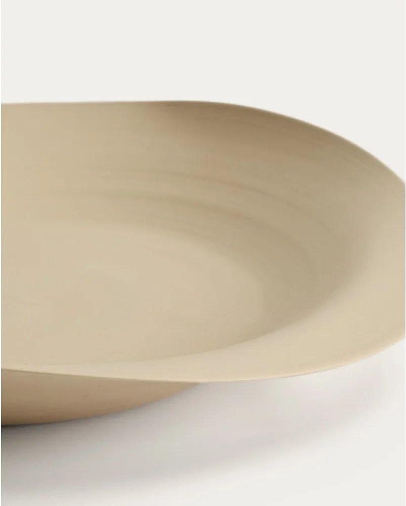 Keramický dekorační tác ø 53 cm Ebenor – Kave Home