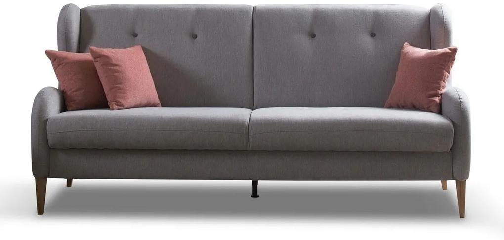 Casarredo - Komfort nábytek Rozkládací pohovka HALTI s úložným prostorem, výběr barev SK1 | potah: matt velvet 83