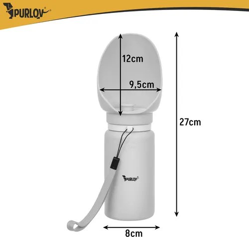 Láhev pro psy 550ml Purlov 27234