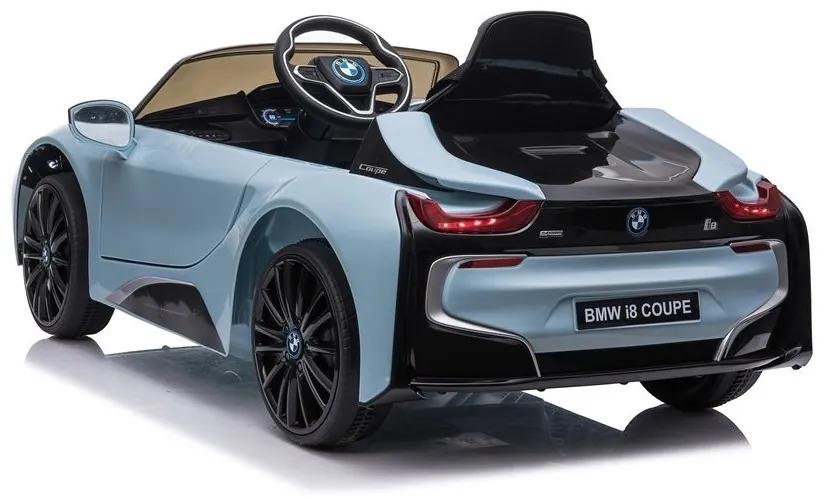 HračkyZaDobréKačky Elektrické autíčko BMW I8 LIFT modré
