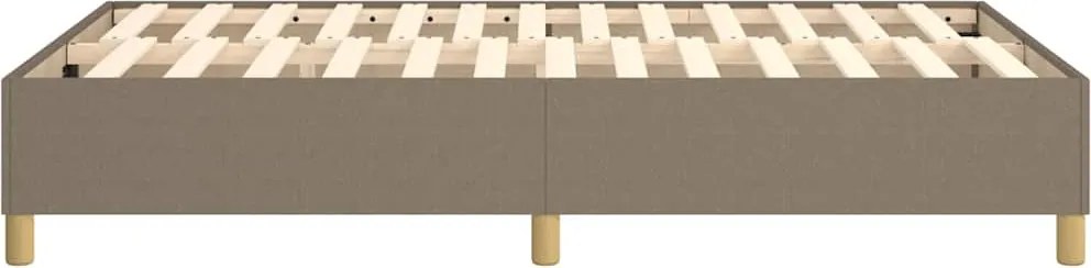 Rám postele s boxspringem taupe 120 x 200 cm textil 3120949