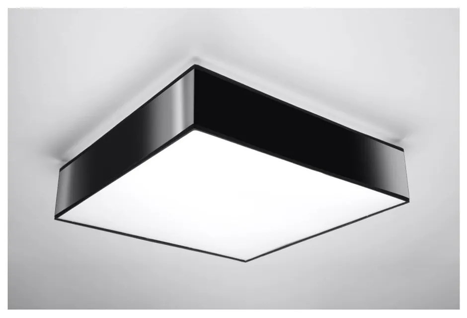 Černé stropní svítidlo Sollux Mitra Ceiling