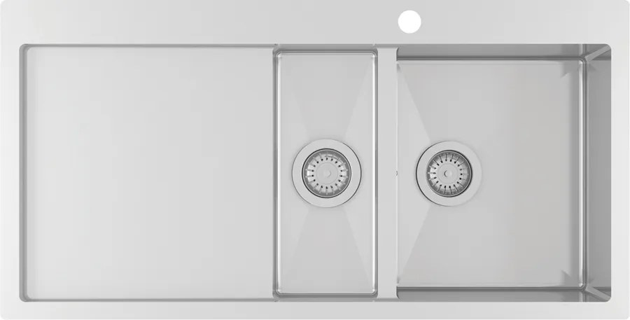 Aquastone ELEGANT 210-40/L nerez kartáčovaný 1,2 mm