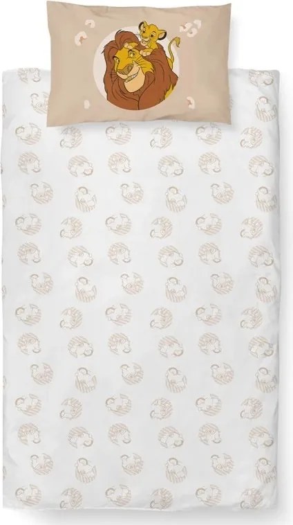Carbotex Povlečení do postýlky Lví král malý Simba 100x135 + 40x60