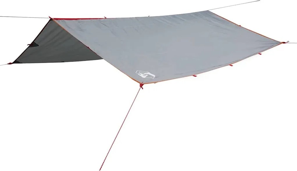 vidaXL Kempingová plachta 300 x 294 cm nepromokavá [94652] Barva: Šedá