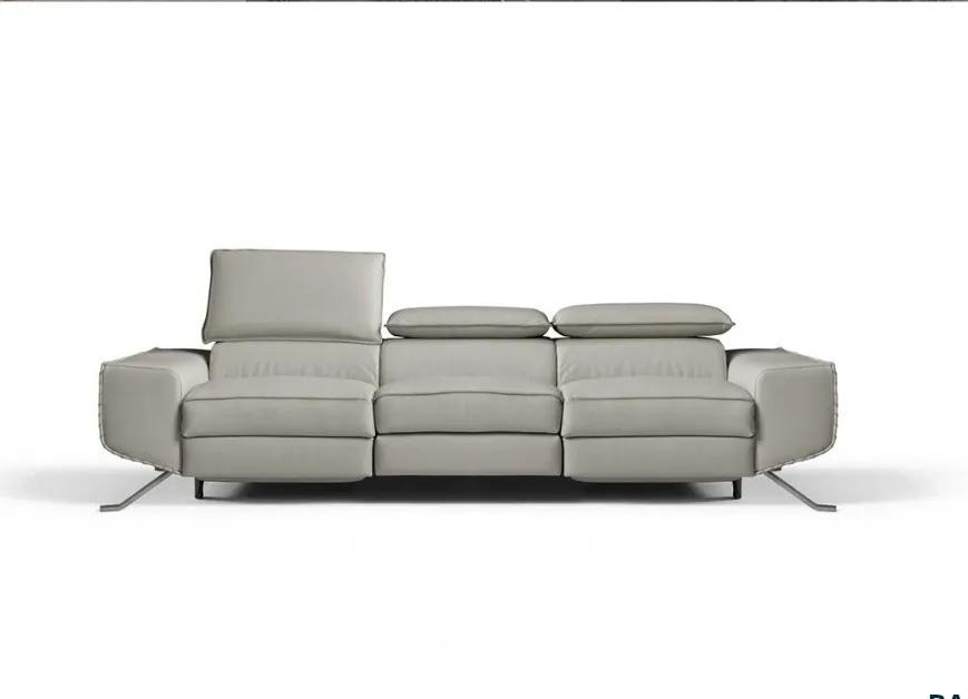 POLYFORMITALIA Kožená sedačka ROMEO Provedení: 2-místná maxi 228cm, Vzorník kůží: Spessorato D723 brown