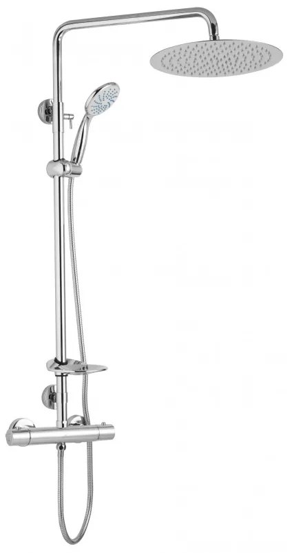 JB Sanitary Sestava s termostatickou baterií a kulatou sprchovou hlavou,   pr. 30 cm ST62001124 ST 62 001 12 4