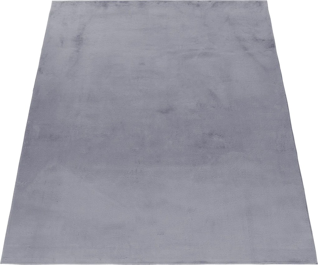 Ayyildiz, Kusový koberec Pouffy 5100 Grey, 80x150, šedá, obývací pokoj