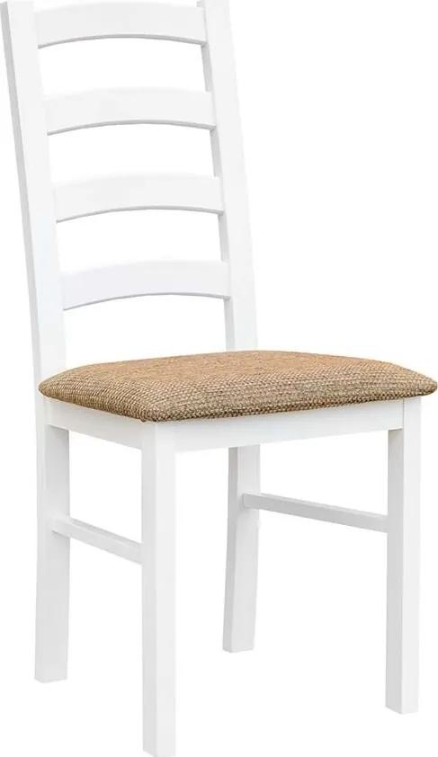Bílý nábytek Židle Belluno Elegante 01, masiv