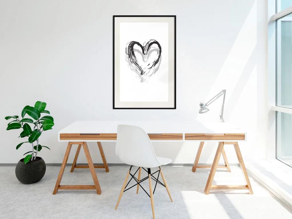 Plakát Malované srdce