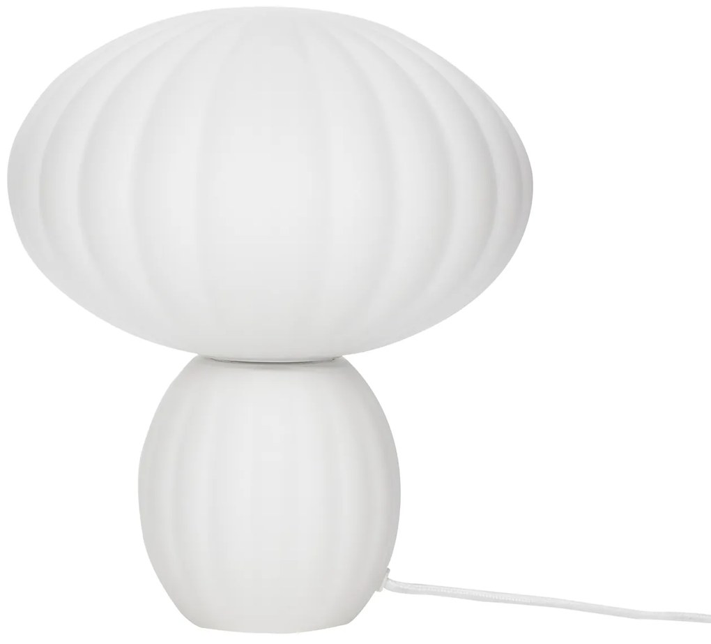 Hübsch Stolní lampa KUMU bílá 991107
