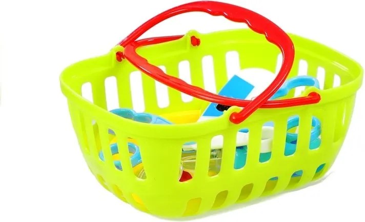 LEAN Toys Dětský lékařský vozík s příslušenstvím 22 prvků
