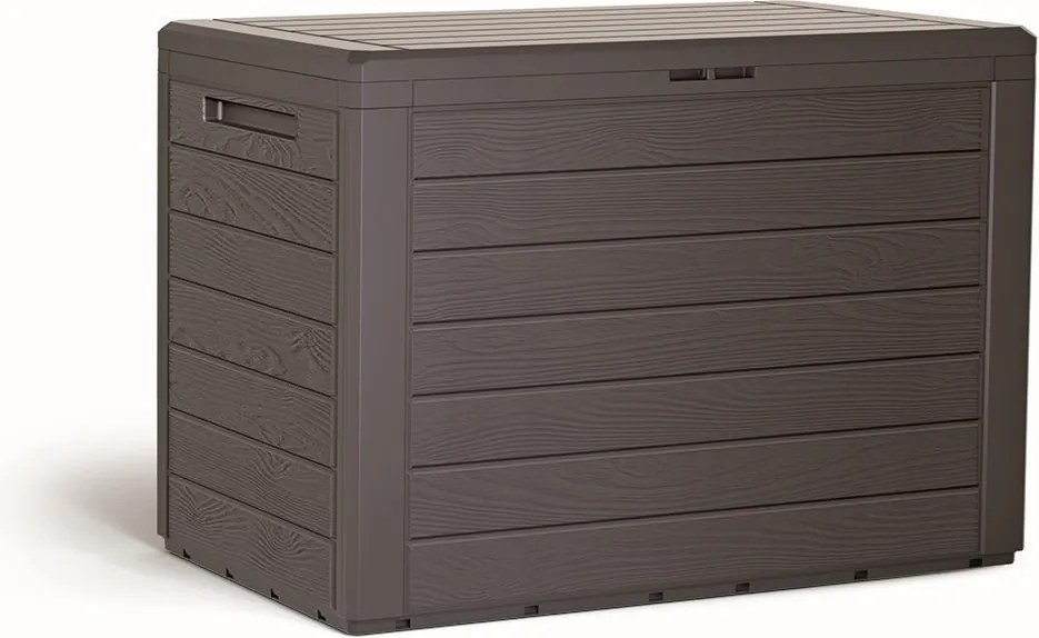 Zahradní box, 190 l, tmavě hnědá